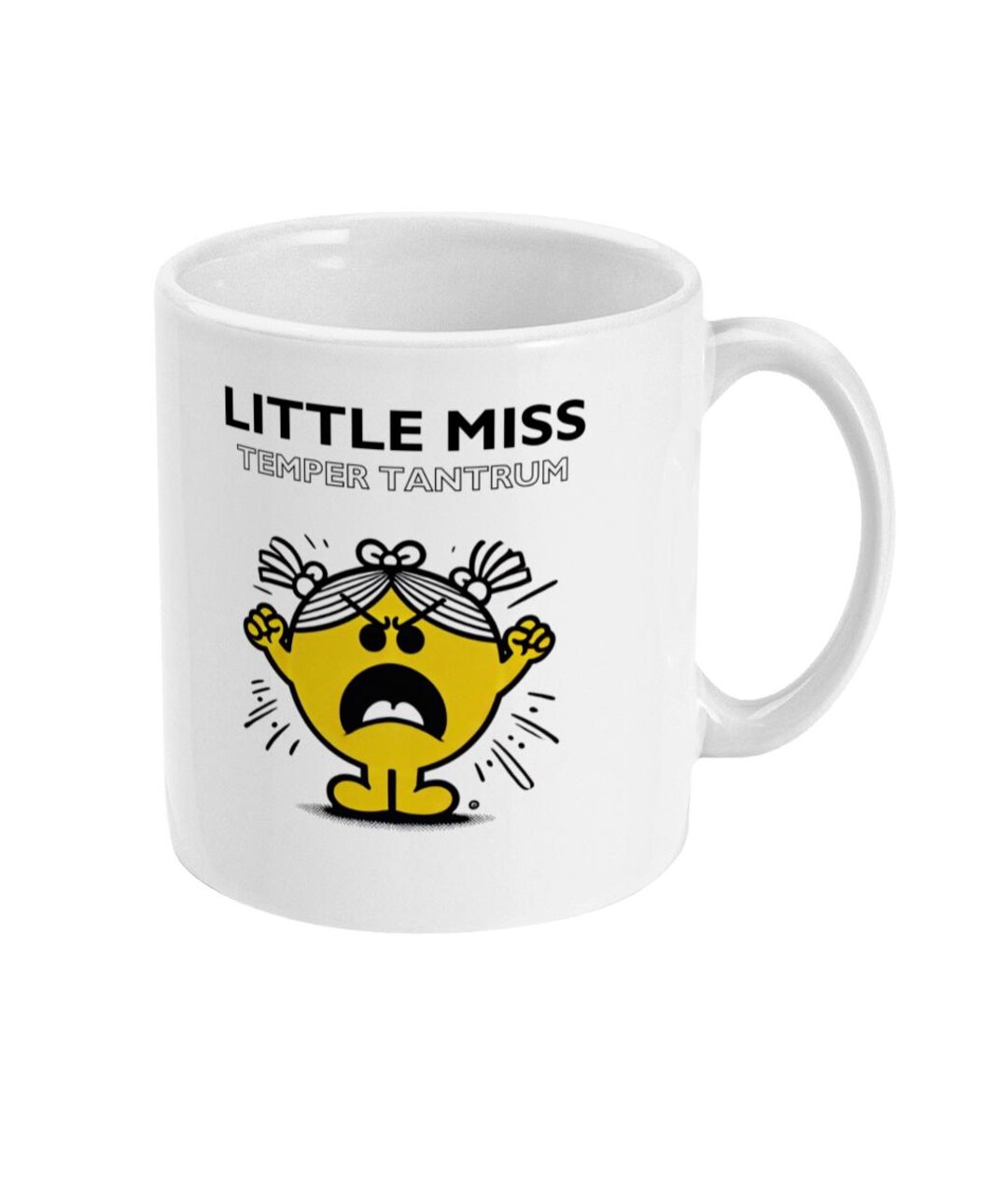 Little Miss Mug, Temper Tantrum, Funny Novelty Gift Mug, Work Colleague ...