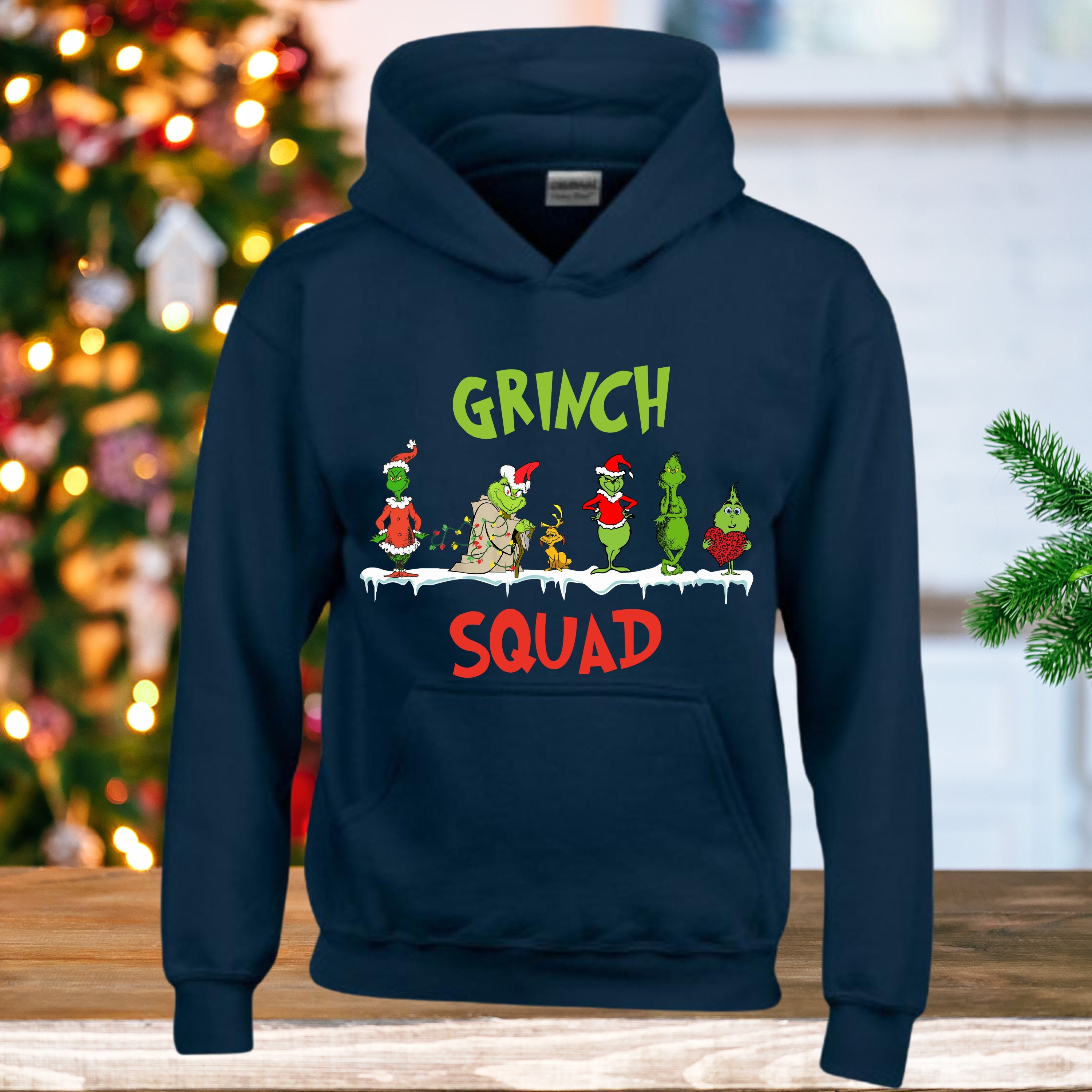 Grinch Squad Sweatshirt,merry Grinchmas Hoodie,merry Grinchmas ...
