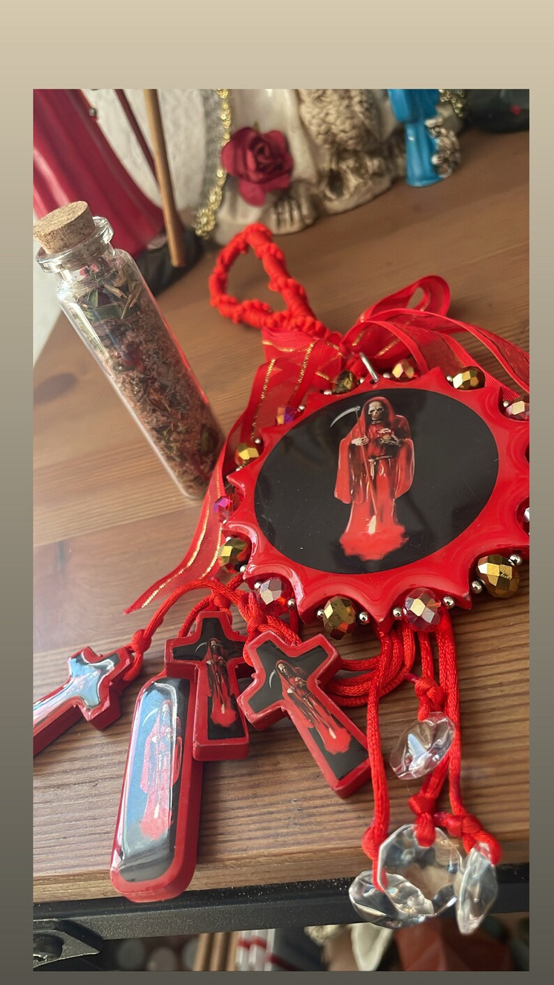 Santa Muerte Protection Set - Etsy