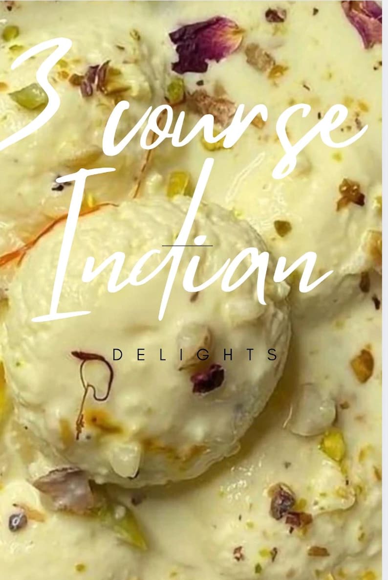 Ebook 3 Course Indian Food - Etsy