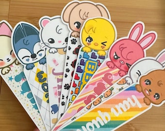 Stray Kids SKZOO Member Magnetic Bookmark | Customized, Stray Kids, Skz ...