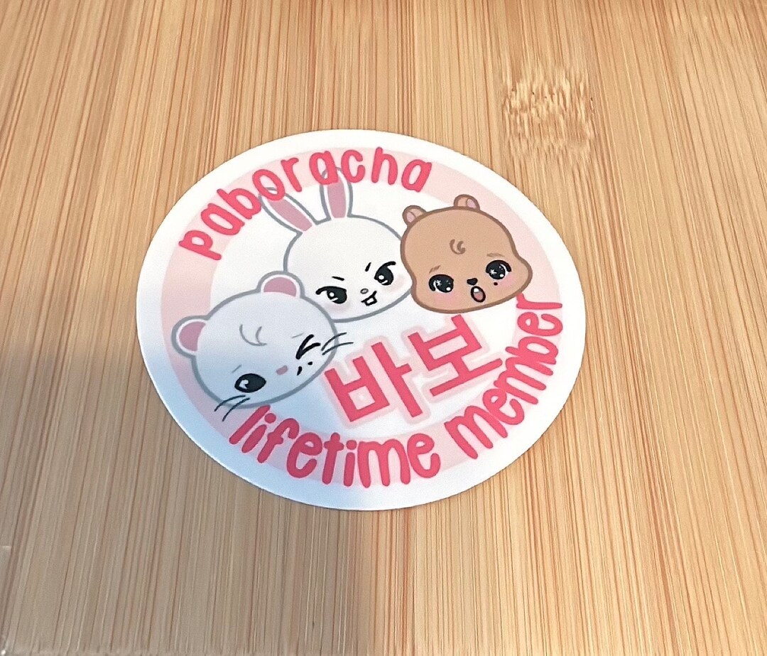 Sticker Paboracha Lifetime Member - Etsy