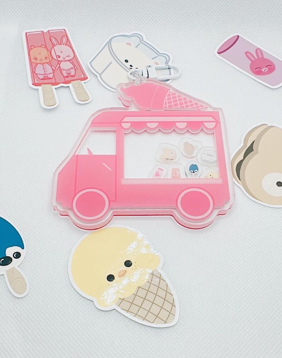 Keychain - Ice.cream Shaker - Stray Kids SKZ Kpop - Etsy