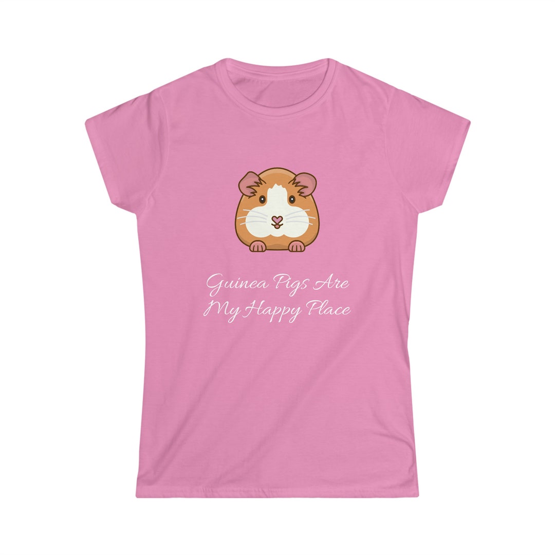 Women's Softstyle Tee guinea Pigs Design - Etsy