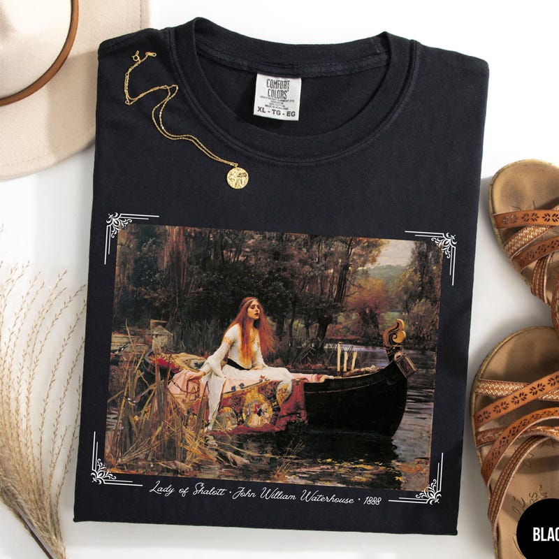 Waterhouse Painting Shirt - Etsy