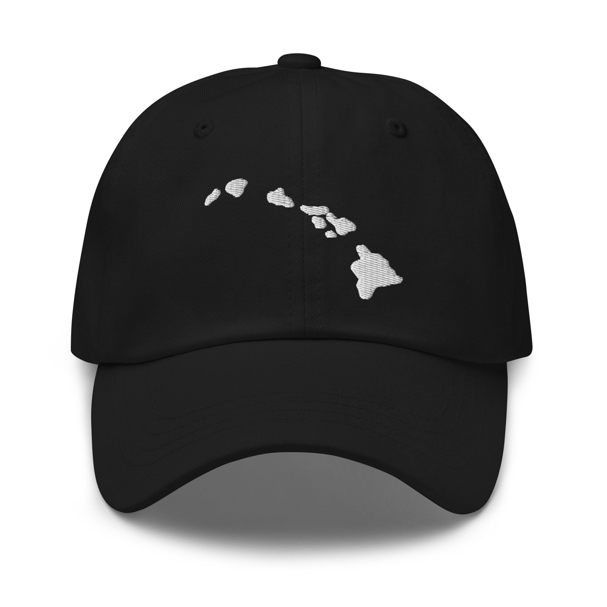 Hawaii State Outline Embroidered Adjustable Baseball Cap Dad Hat ...