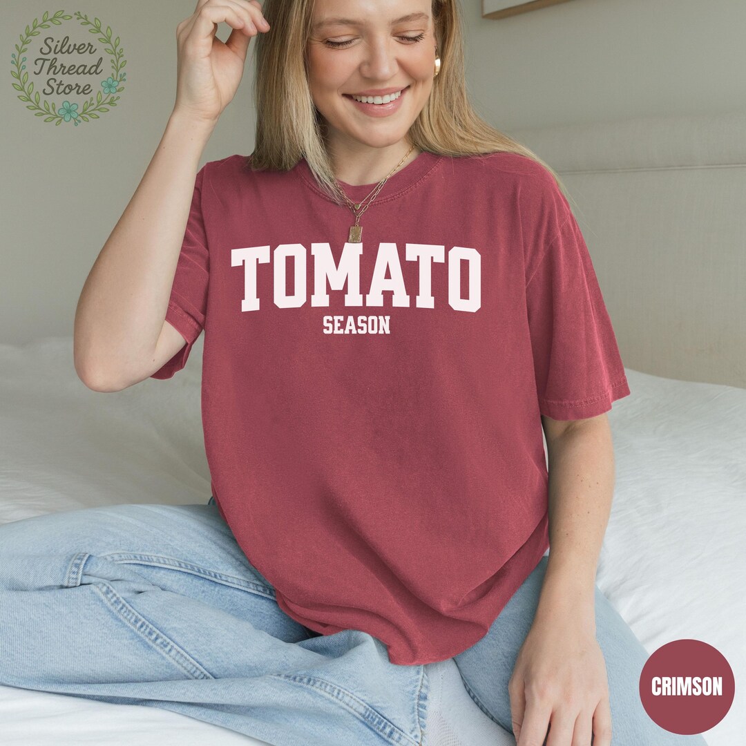 Tomato Season Comfort Colors® Shirt, Gardner Gift, Summer Tomato Shirt ...