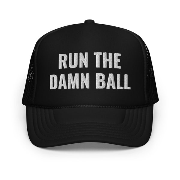 Run the Damn Ball Hat - Etsy