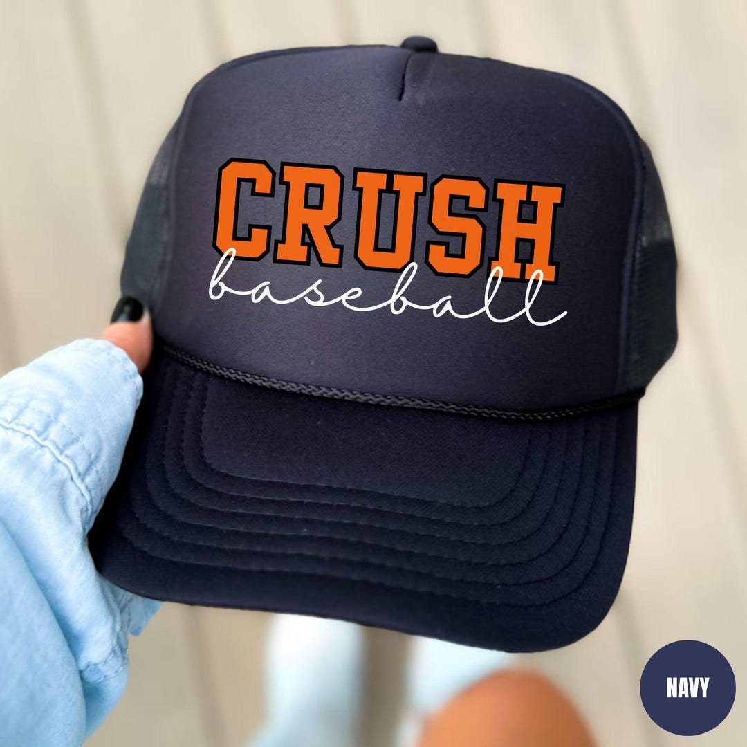 Custom Baseball Team Mascot Foam Trucker Hat, Baseball Season Team Name ...