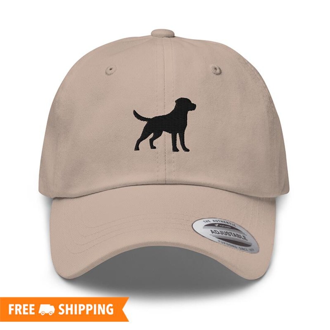 Black Lab Embroidered Adjustable Hat, Black Labrador Hat, Labrador Mom ...