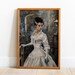 Monster Bride Wall Art Poster, Vintage Spooky Wall Art, Bookish Dark ...