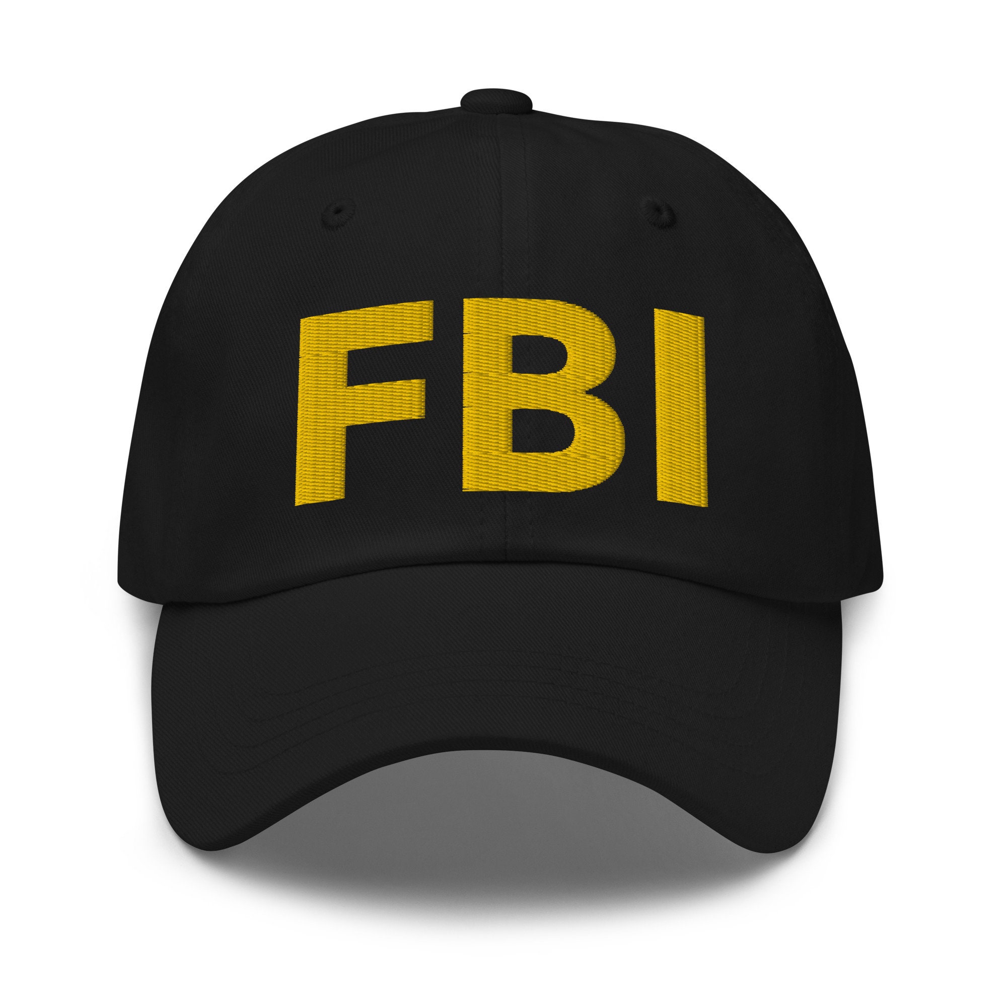 FBI Hat Embroidered Baseball Cap FBI Costume FBI Baseball - Etsy