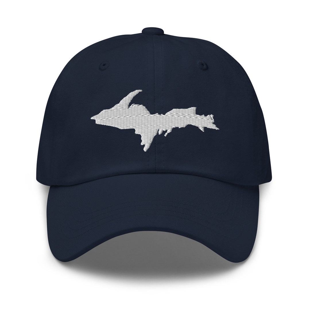Michigan Upper Peninsula Embroidered Adjustable Baseball Cap Dad Hat ...
