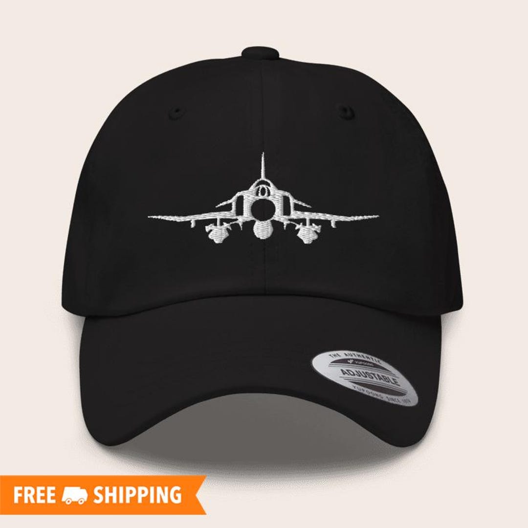 F-4 Phantom Embroidered Adjustable Relaxed Fit Dad Hat, the Phantom ...