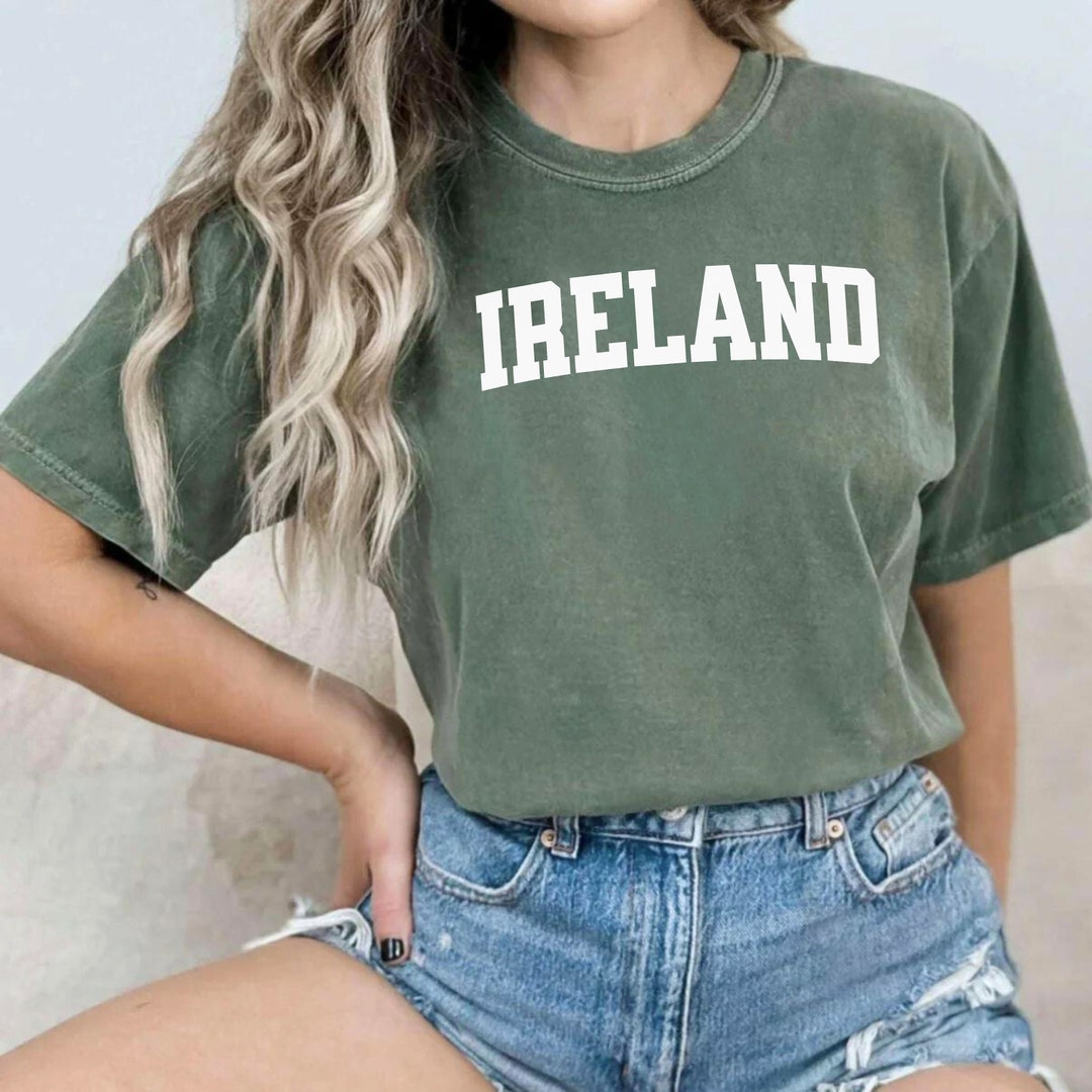 Ireland Comfort Colors Short Sleeve T-shirt, Ireland Shirt, Ireland ...