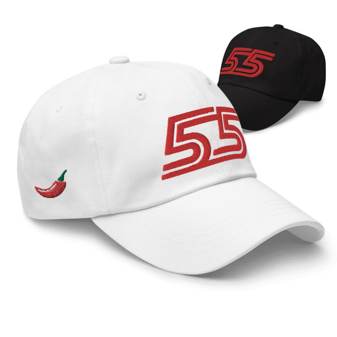 Sainz Pepper Racing Hat, Embroidered Adjustable Relaxed Fit Baseball ...