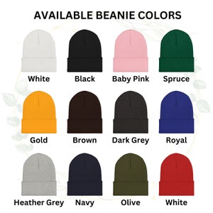 EMT Black Symbol Embroidered Warm Winter Cuffed Beanie, Emergency ...