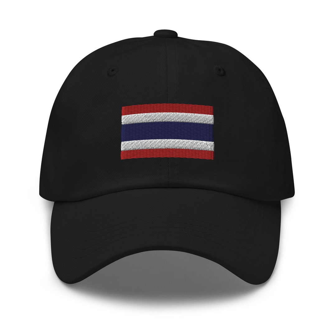 Thailand Flag Hat, Embroidered Thailand Flag Hat, Thailand Hat, Trip to ...