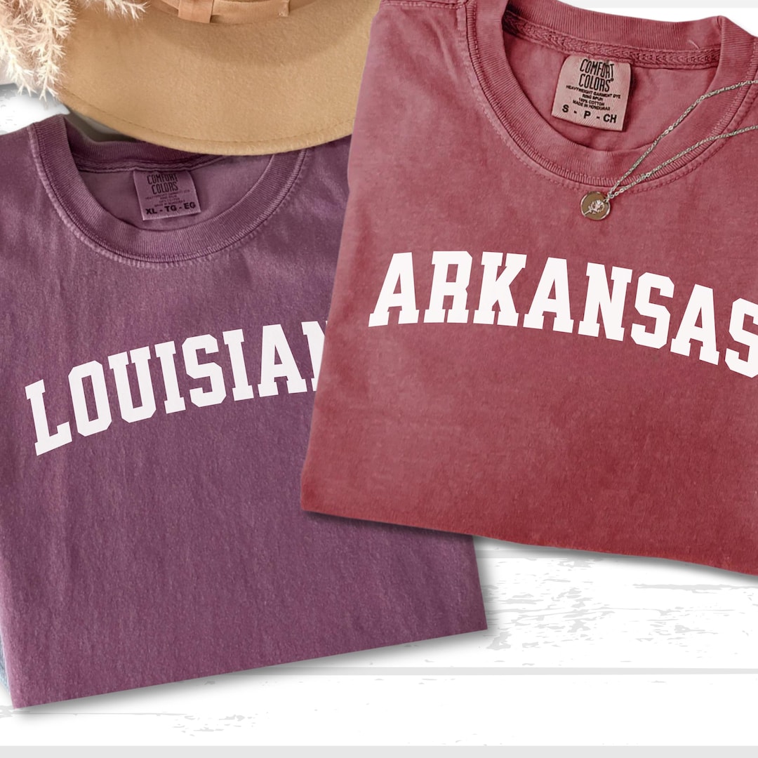 College Comfort Colors® Personalized Shirts, Custom Comfort Colors ...