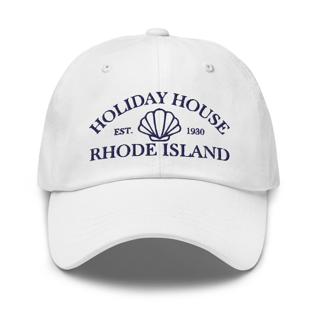 Holiday House Rhode Island Shell Embroidered Adjustable Relaxed Fit ...