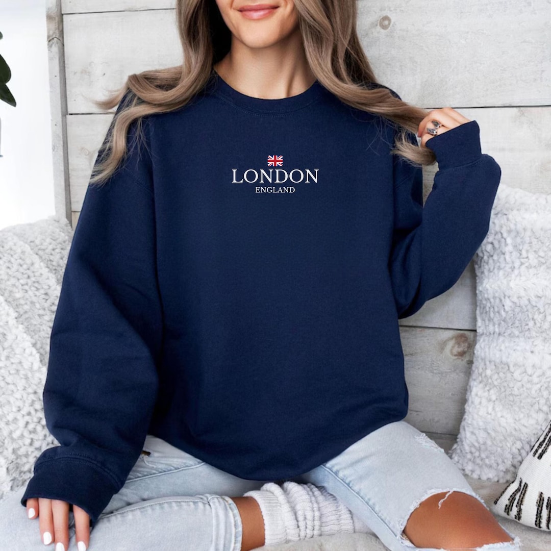 London England Crewneck Sweatshirt, London Sweatshirt, England ...