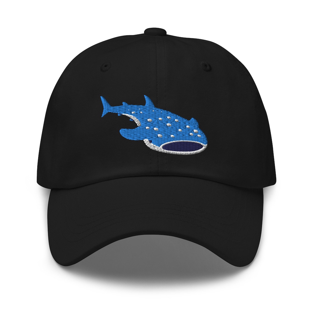 Whale Shark Embroidered Adjustable Relaxed Fit Baseball Cap - Etsy