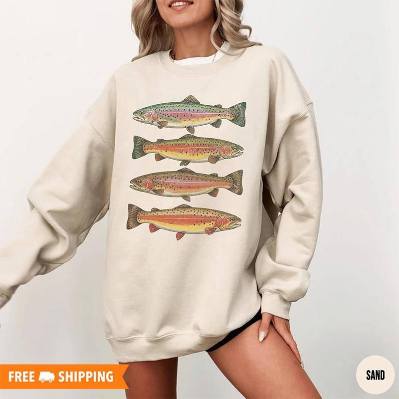 Fish Sweater - Etsy