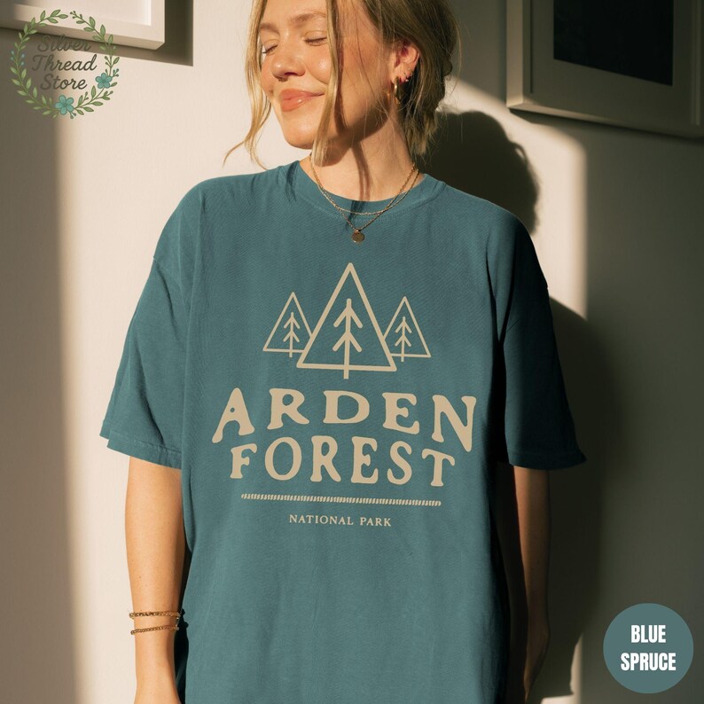 Arden Forest National Park Inspired Comfort Colors Shirt, Book Lover ...