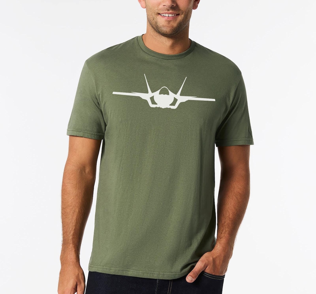F-35 Lightning Short-sleeve T-shirt, F-35 Shirt, F-35 Pilot Shirt ...
