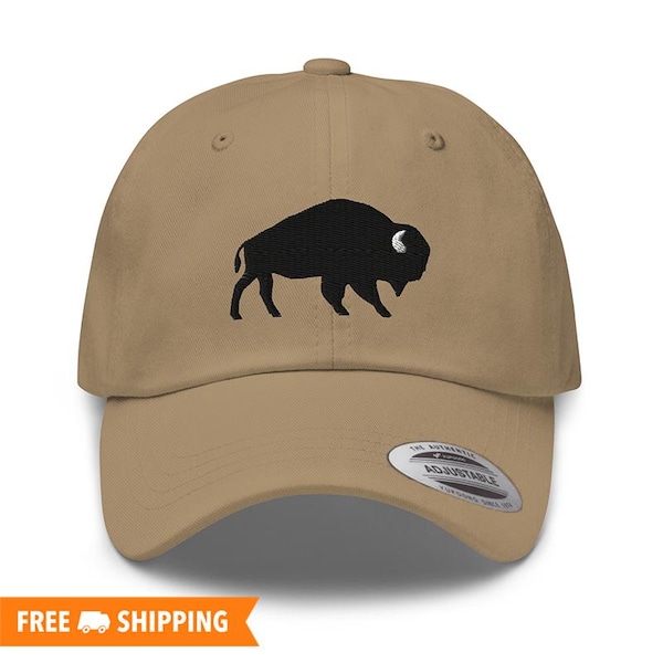Baseball Hat Bison - Etsy