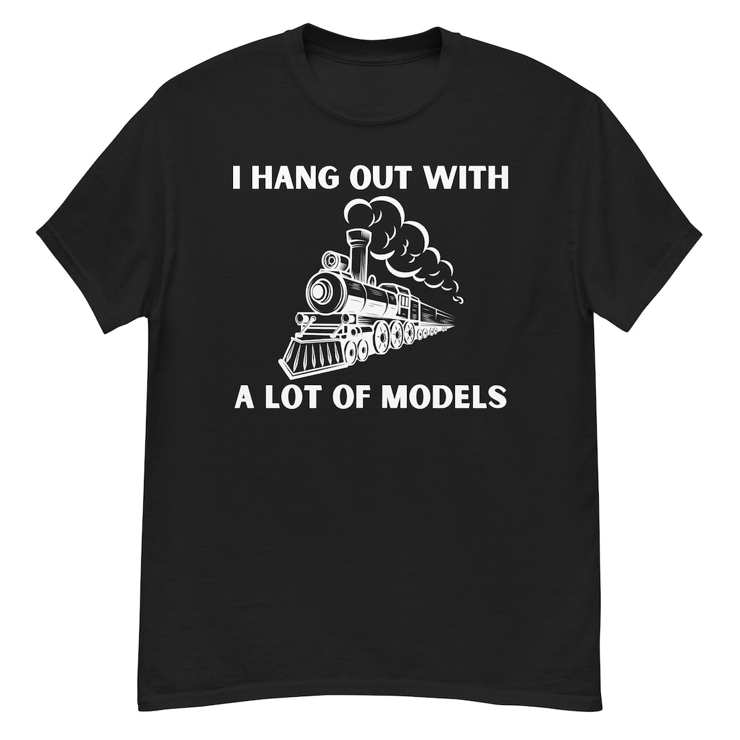 Model Train T-shirt Model Train Gift Train Shirt Train - Etsy