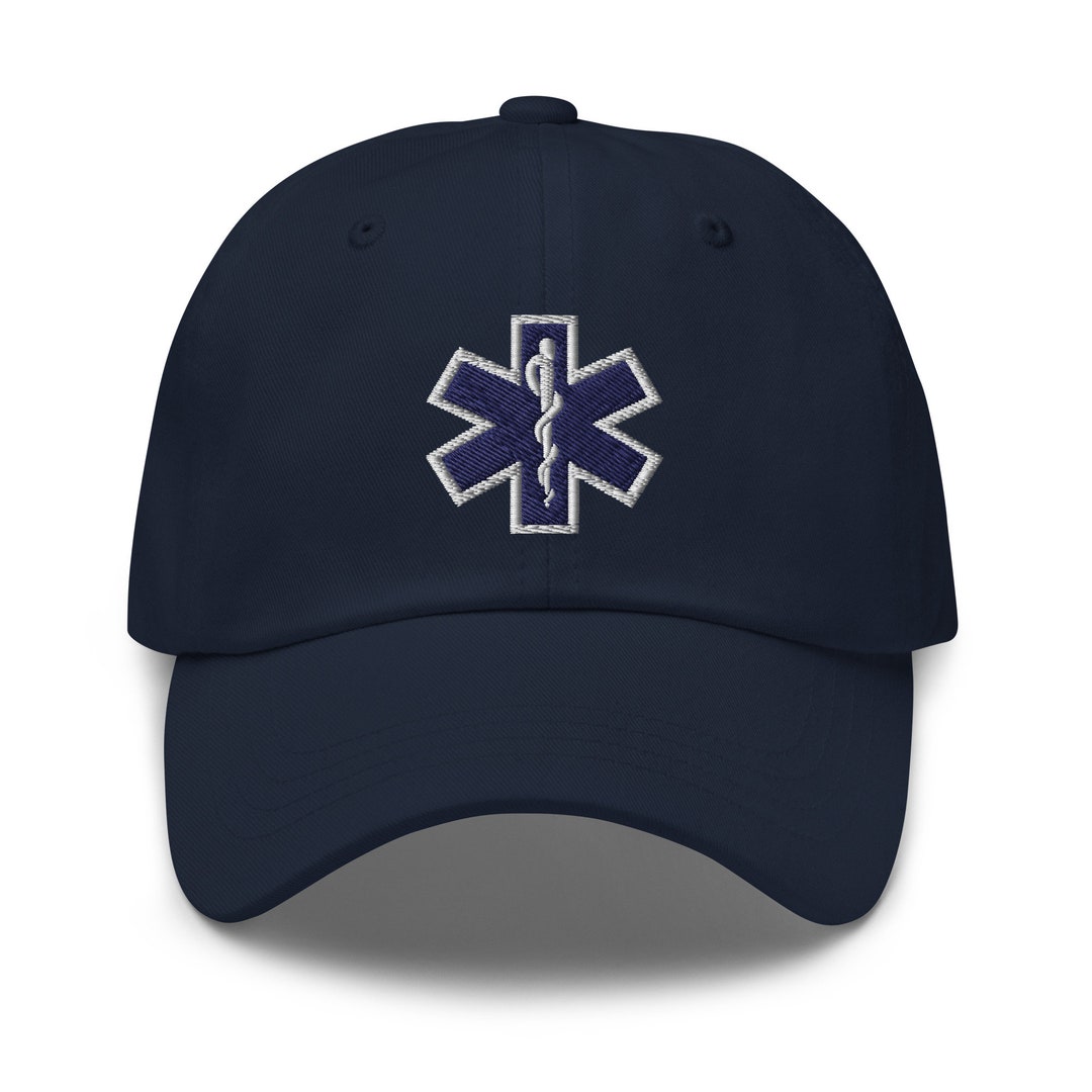 EMT Embroidered Adjustable Baseball Cap Dad Hat, Emergency Medical ...
