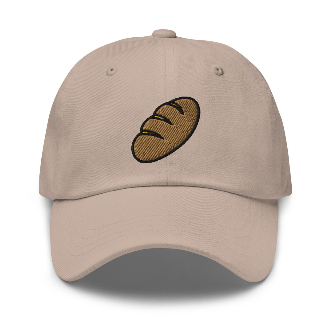 Loaf of Bread Embroidered Adjustable Baseball Cap Dad Hat, Bread Hat ...