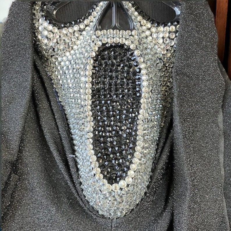 Ghost Bling Scream Mask Bedazzled Costume Party Halloween - Etsy