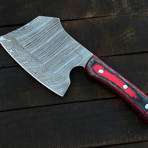 Meat Cleaver Custom Handmade Chef Knife KPRO 126 - Etsy