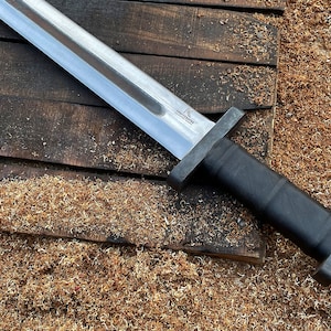 Viking Sword Custom Handmade Spring Steel Combat Sword Kpro - Etsy