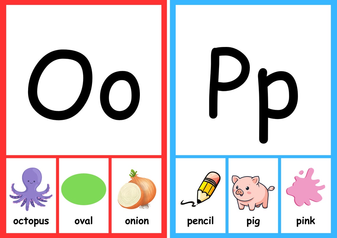 Alphabet Posters - Etsy