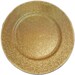 6 Pack-multi Color Glitter Heavy Duty Plastic Charger Plates - Etsy