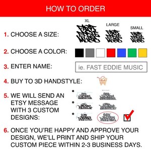 Custom 3D Graffiti Handstyle | Hip Hop Lover | Graffiti Writer ...