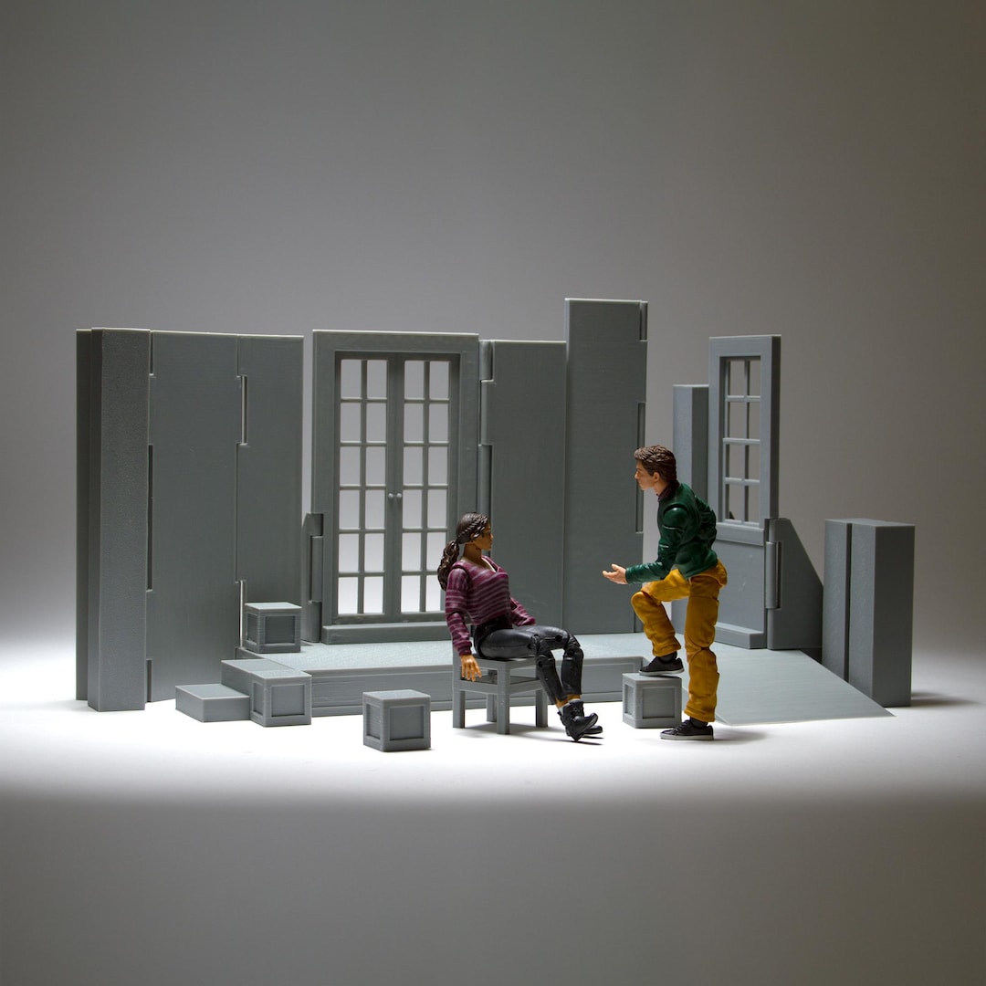 UIL the Unit Set | 1:12 Scale | One Act Play Large Size Model 32 Pieces ...