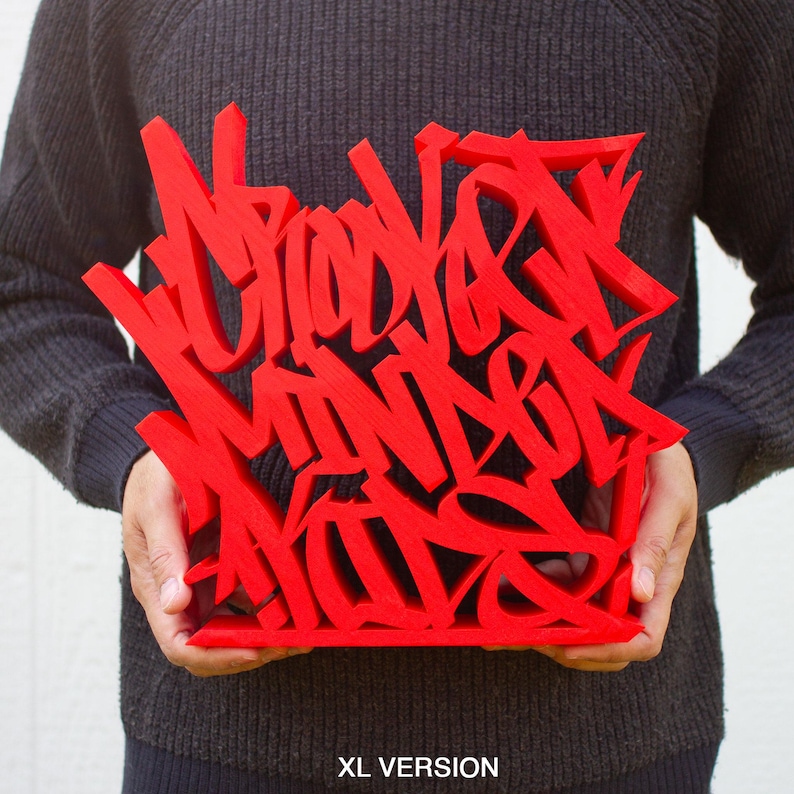 Custom 3D Graffiti Handstyle | Hip Hop Lover | Graffiti Writer ...