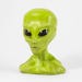 Green Extraterrestrial, Hand Painted, 3D Sculpted Atliens Bust - Gift ...