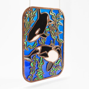 Handcrafted Resin and Wood Orca Art Panel - Gift for the Ocean Lover - Etsy