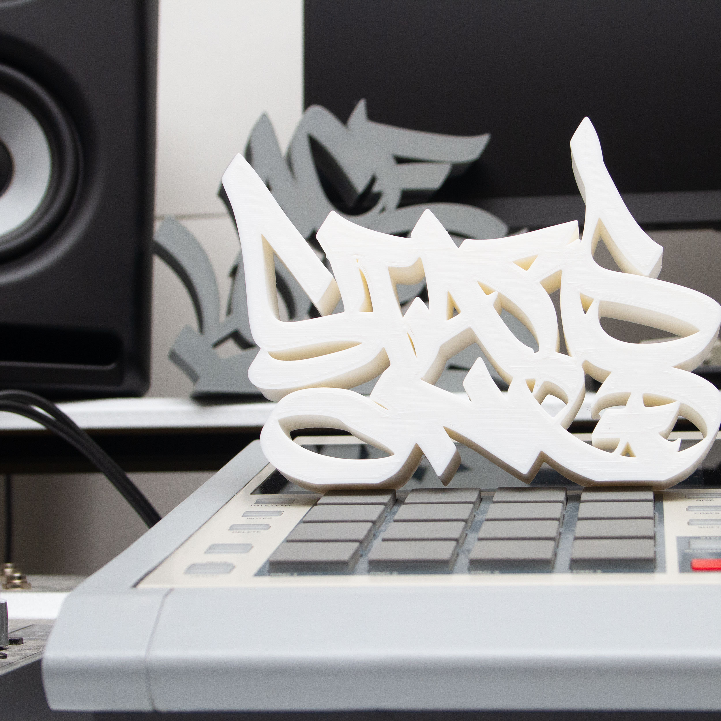 Custom 3D Graffiti Handstyle Hip Hop Lover Graffiti Writer Beatmaker ...