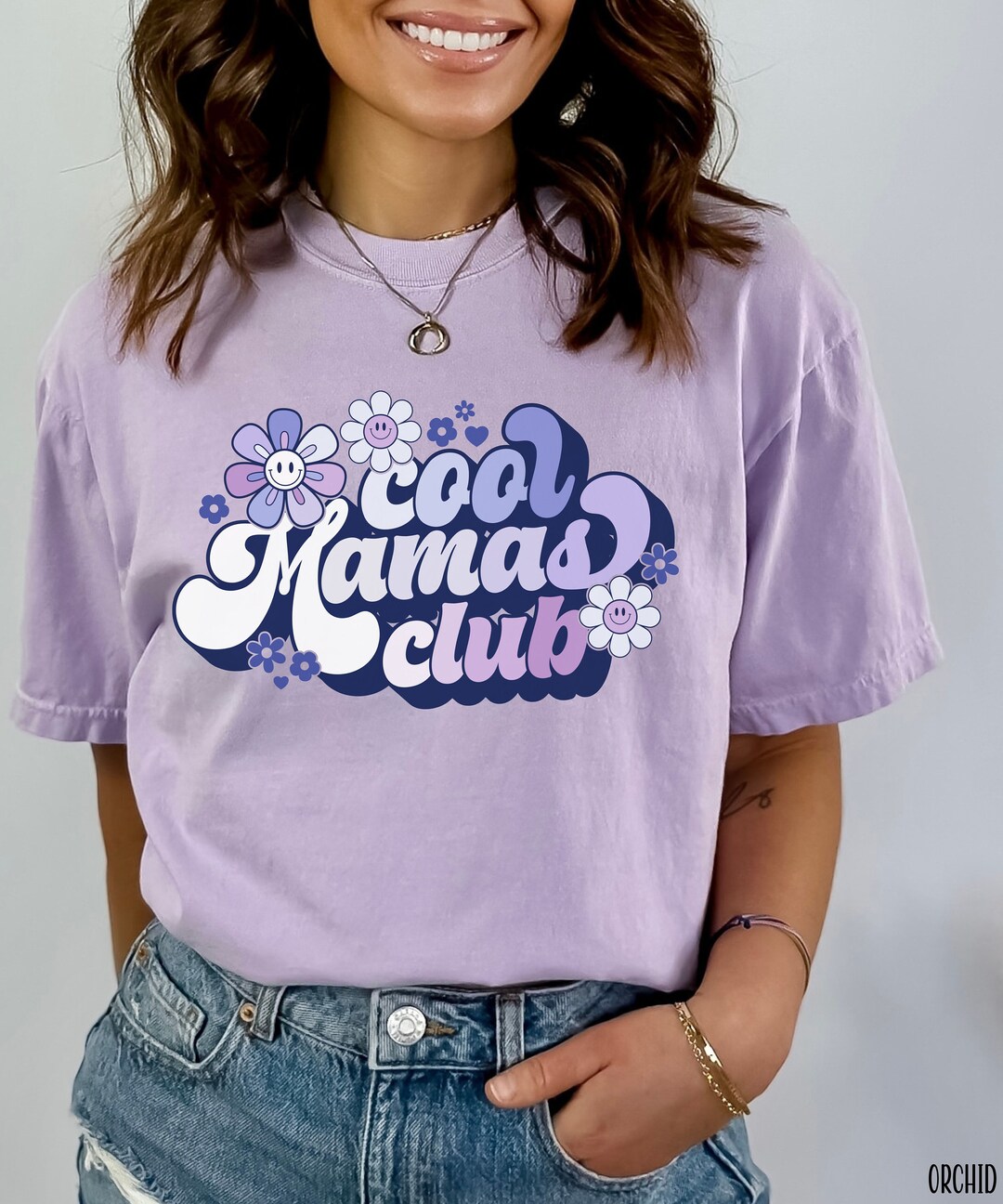 Cool Moms Club Comfort Colors® Shirt, Cool Mamas Club Comfort Colors ...