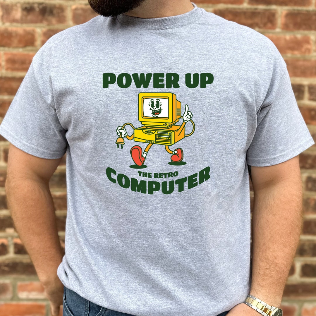 Retro Computer Shirt, Old School Tech Shirt, Retro Funny Tech Shirt ...