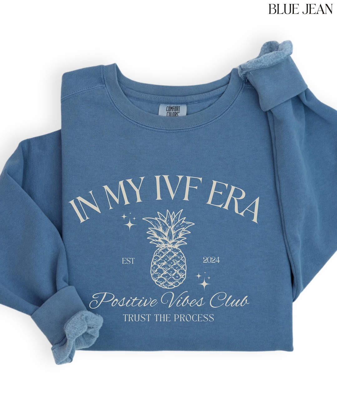 Ivf Pineapple Transfer Day Sweater, in My IVF Era Sweatshirt, IVF ...