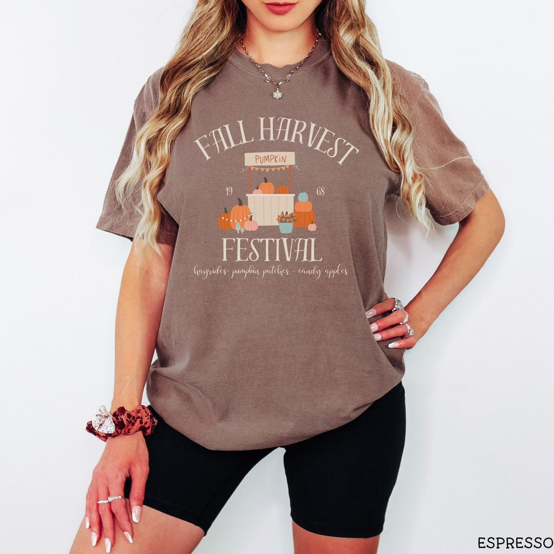 Fall Harvest Festival Shirt, Pumpkin Festival Comfort Colors® Tee, Fall ...