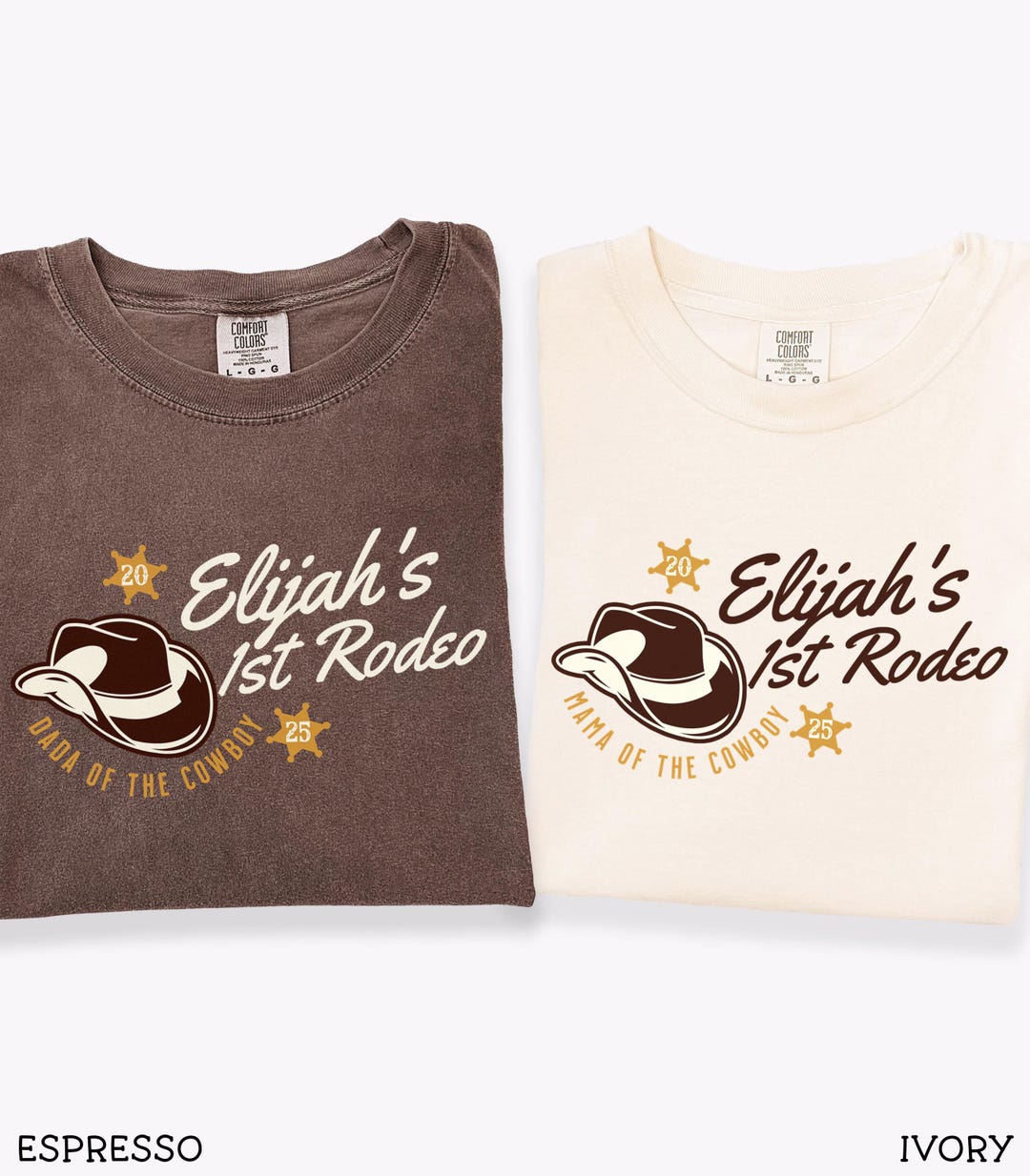 Matching Family First Rodeo Birthday Shirts, First Rodeo Birthday Party ...