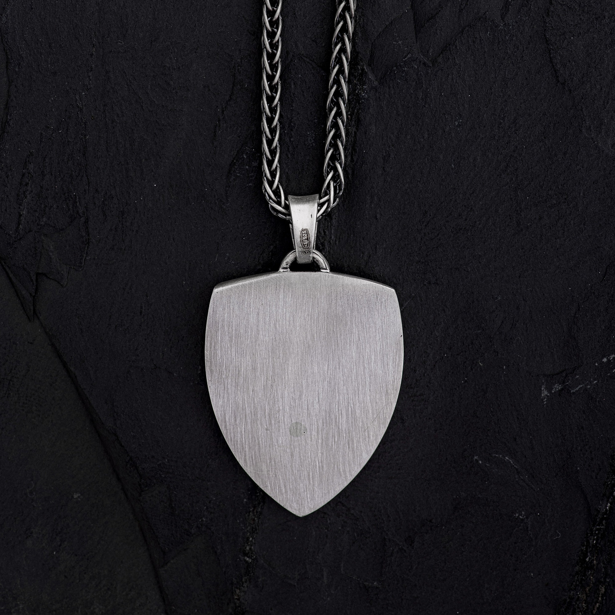 SILVER WOLF PENDANT, Animal Pendant, 925 Sterling Silver Wolf Head Mens ...